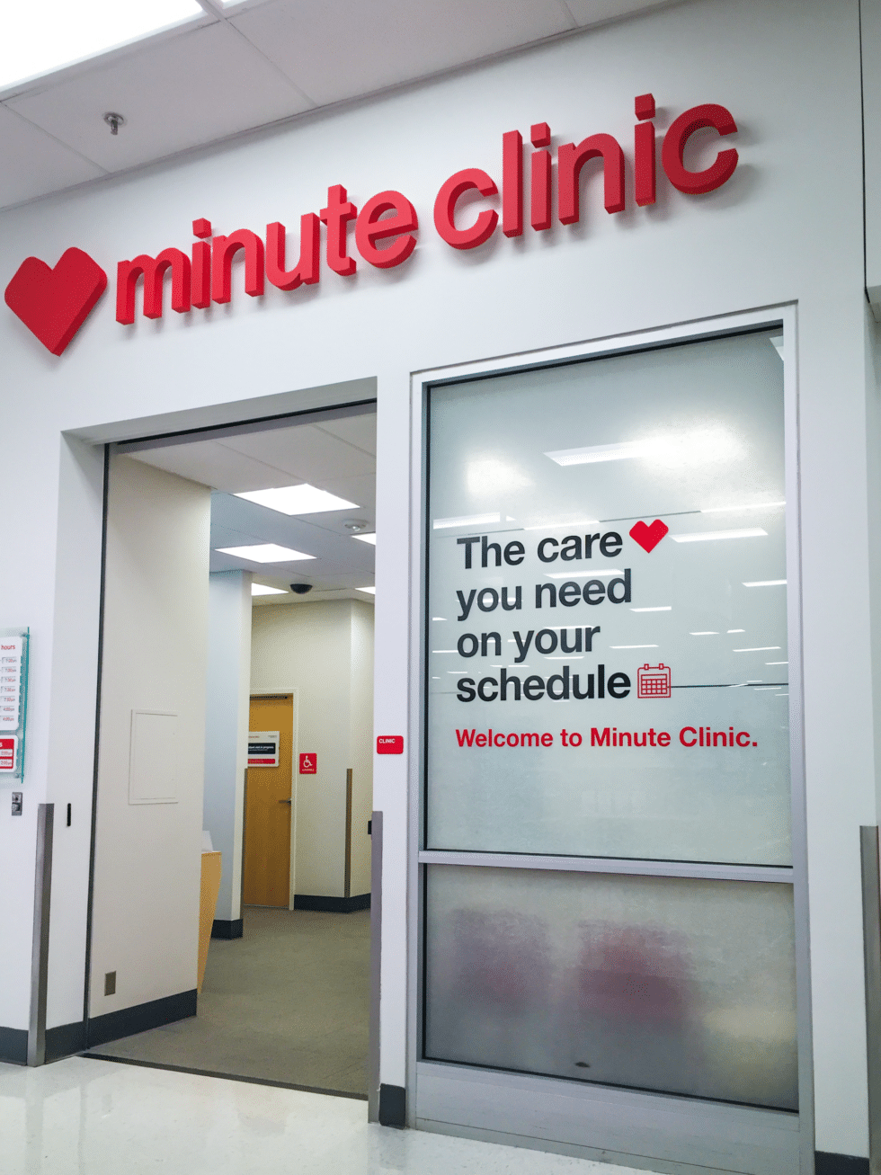 Converting Pharmacy Signage at Target - Pratt